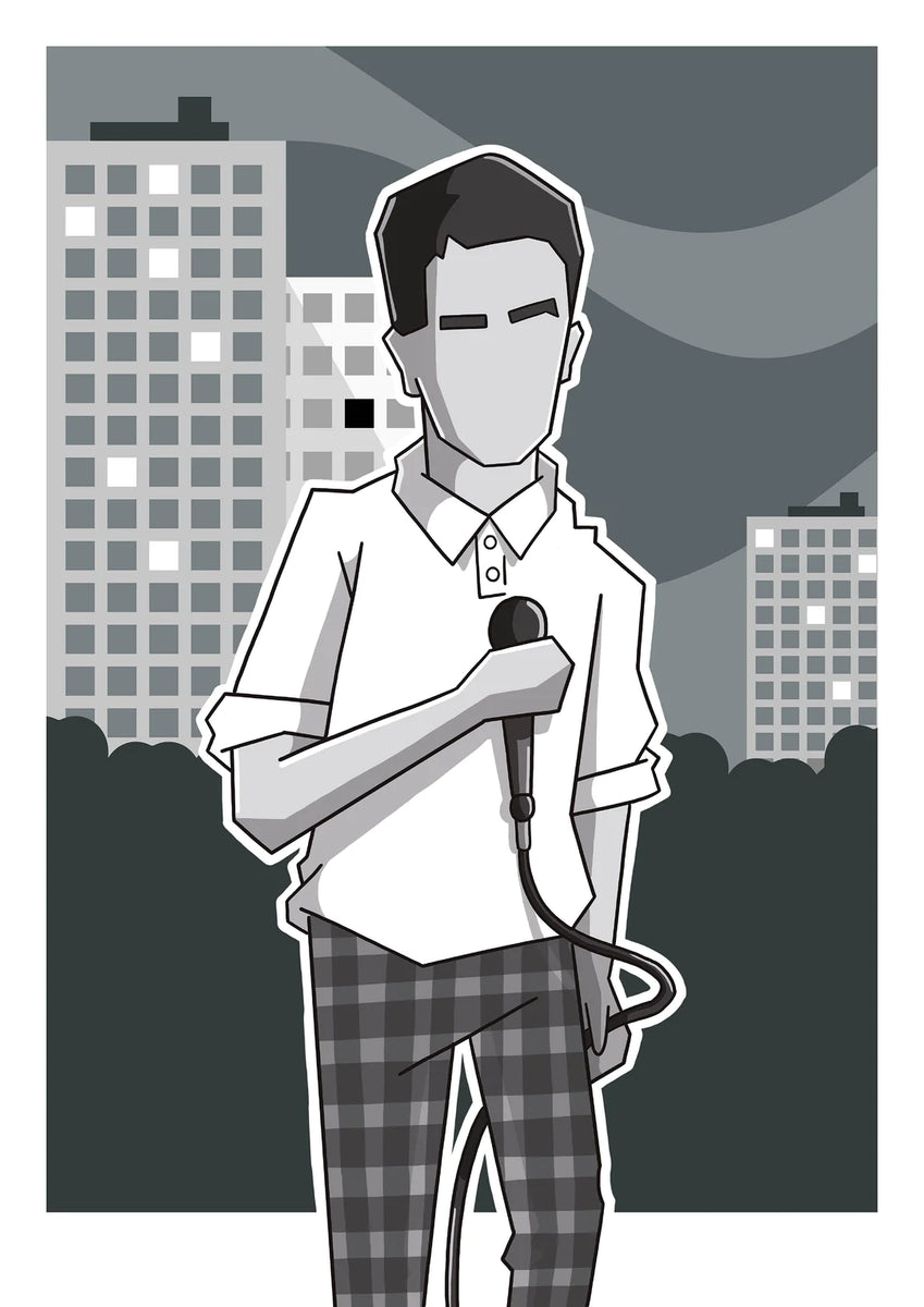 Hello I’m Terry Charity Poster – Loafers Vinyl & Coffee